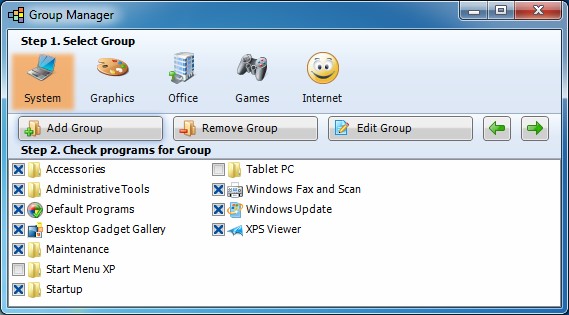 Group Manager - How it works
